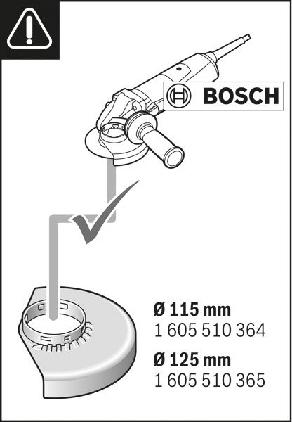 GDE 115/125 FC-T System Accessories | Bosch Professional