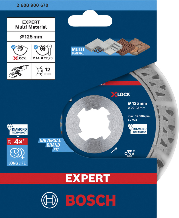 EXPERT Multi Material Diamond Cutting Disc - Bosch Professional