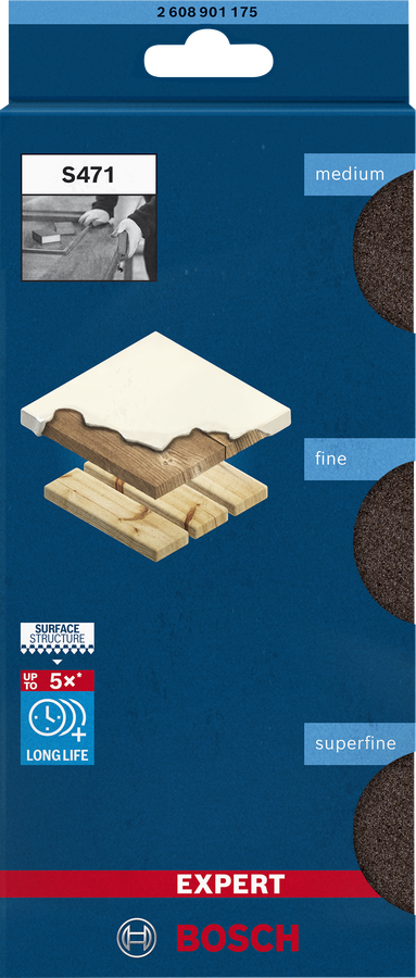 EXPERT S471 Standard Sanding Block - Bosch Professional