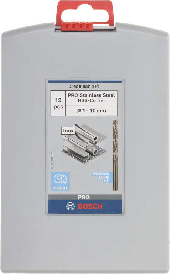 PRO Stainless Steel HSS-Co Twist Drill Bit Set - Bosch Professional