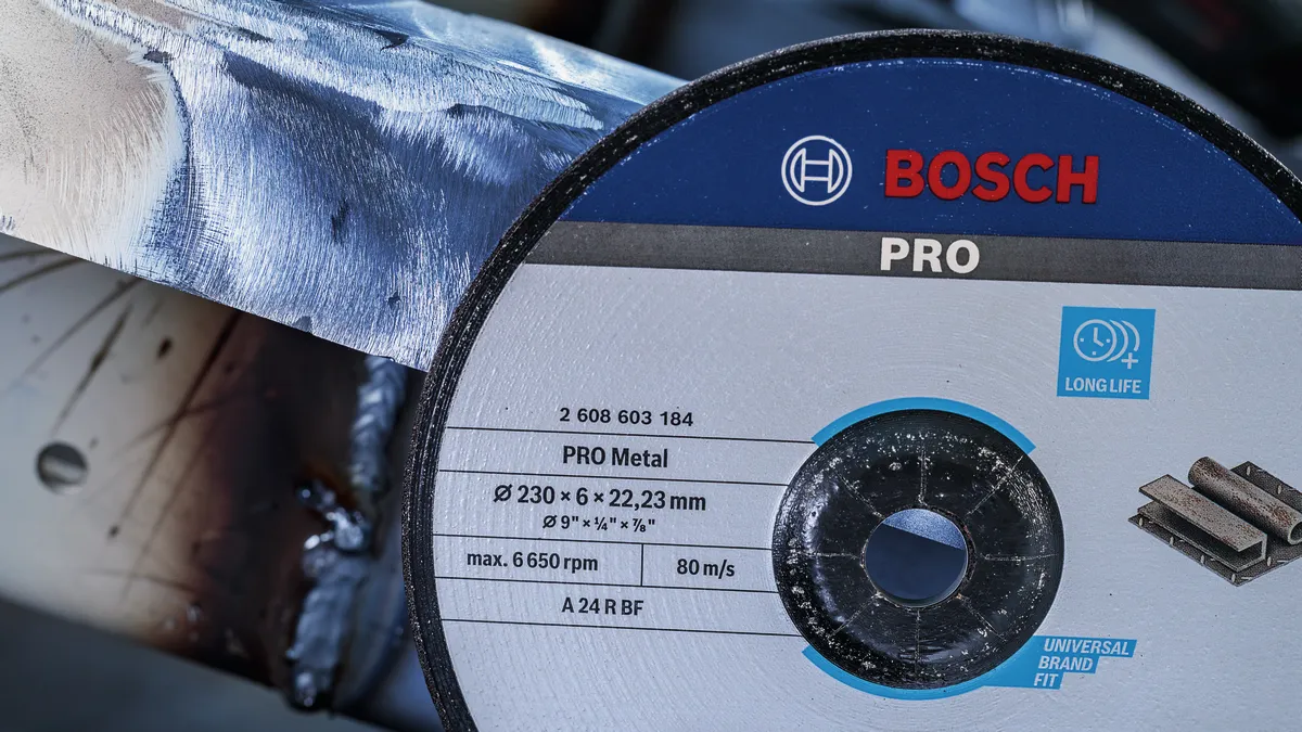 PRO Stainless Steel Bonded Grinding Disc - Bosch Professional