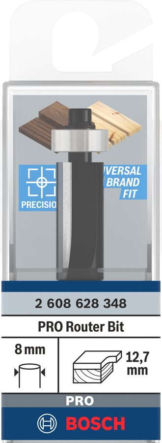 PRO Router Bit Bottom Bearing Flush Trim - Bosch Professional