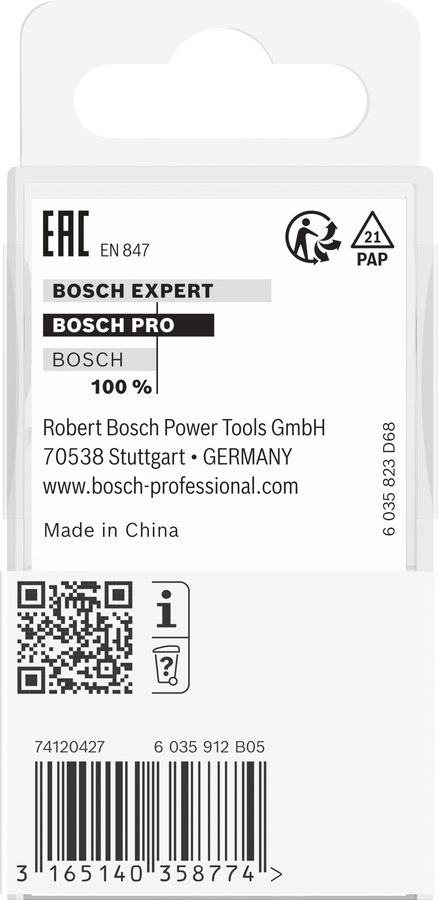 PRO Router Bit Chamfer - Bosch Professional