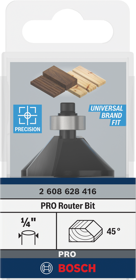 PRO Router Bit Chamfer - Bosch Professional