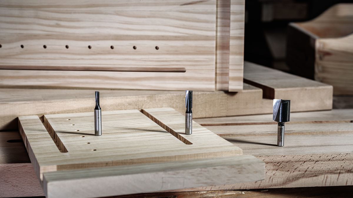 PRO Router Bit Straight, Two Flutes - Bosch Professional