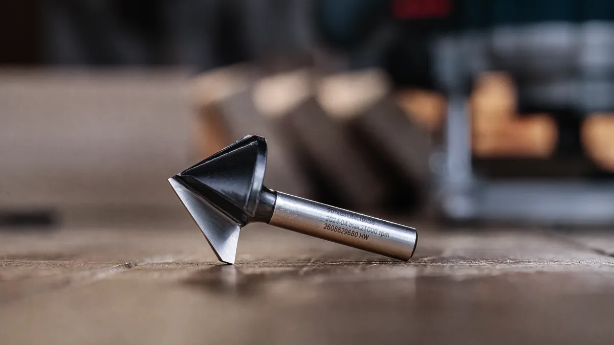 PRO Router Bit V-Groove - Bosch Professional