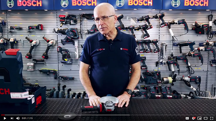 X-LOCK. The ultimate changing system for grinders | Bosch Professional