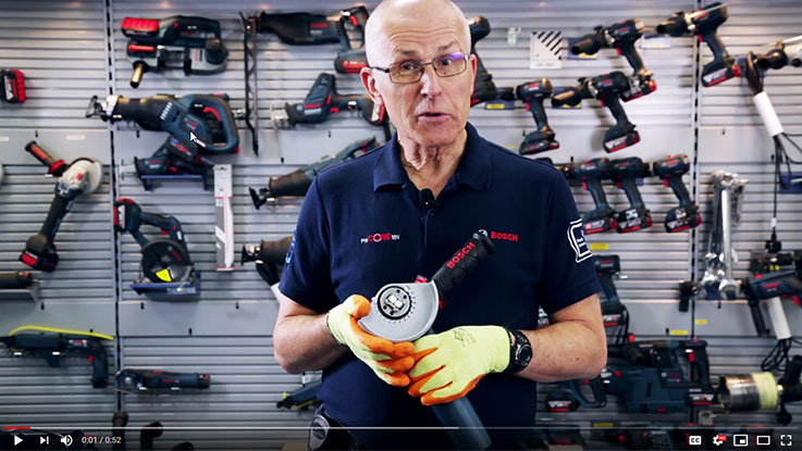 X-LOCK. The ultimate changing system for grinders | Bosch Professional